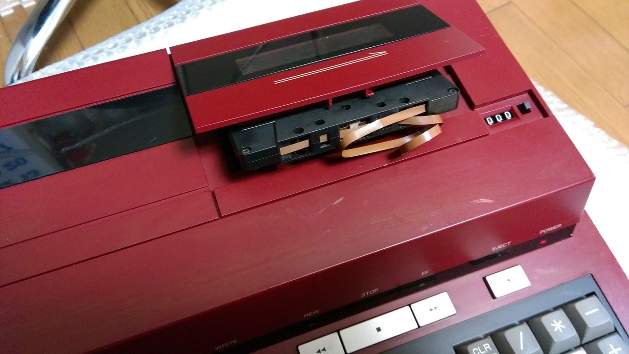 レトロPC SHARP X1C 復活劇3 予想外なことが・・ | 行列の出来ないミニキャブ相談所